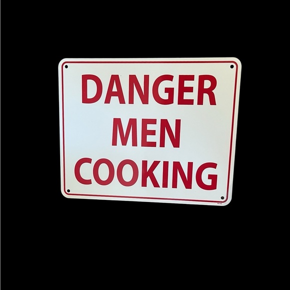 Unbranded | Other | Danger Men Cooking Metal Novelty Sign 8x Horizontal ...